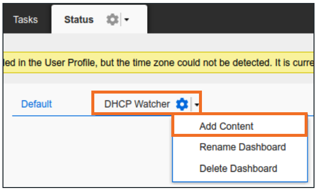 1506 - Using NIOS Status Dashboard
